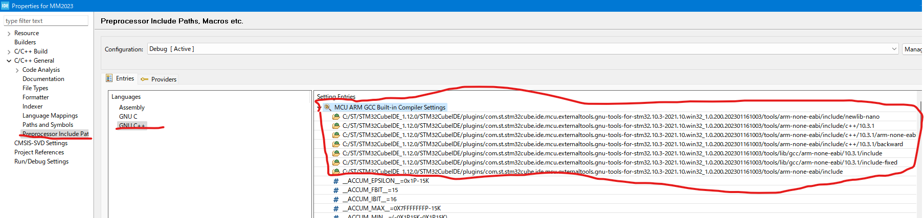 Vscodeにstm32cubeideとarm None Eabi Gccの定義済みマクロを設定する Yamoログ